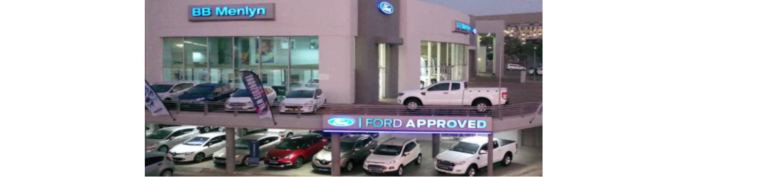 BB Ford Menlyn Used - Cnr. Glen Manor & Frikkie de Beer Road, Menlyn ...