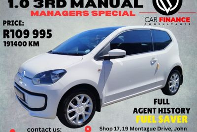 Used Volkswagen Up Move Up! 1.0 3-dr for sale in Western Cape - Cars.co ...