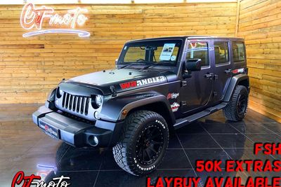 Used Jeep Wrangler Unlimited Sahara 3.6 V6 Auto for sale in Gauteng ...