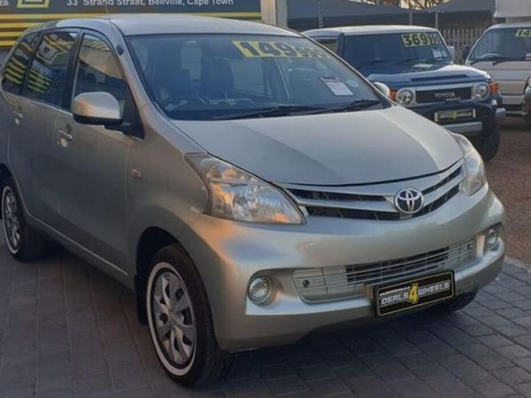 Used Toyota Avanza 1.5 SX for sale in Western Cape - Cars.co.za (ID::8117262)