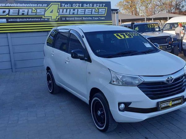 Used Toyota Avanza 1.5 SX for sale in Western Cape - Cars.co.za (ID::8311442)