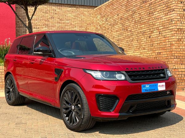Used Land Rover Range Rover Sport 5.0 V8 S|C SVR for sale in Gauteng ...