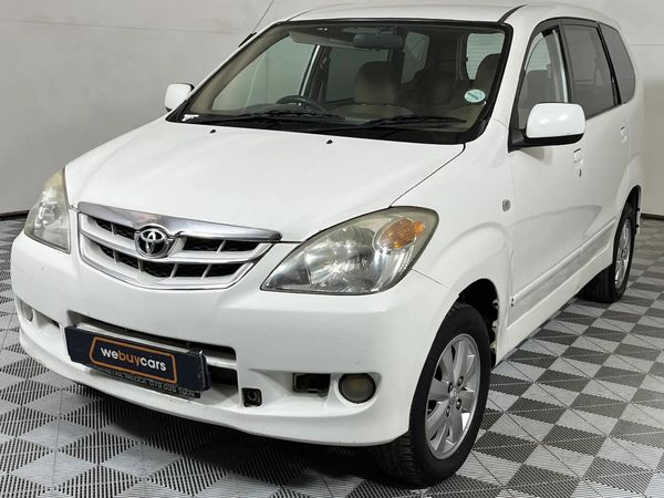 Used Toyota Avanza 1.5 TX for sale in Gauteng - Cars.co.za (ID::8328532)