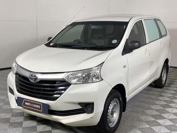 Used Toyota Avanza 1.3 S Panel Van for sale in Gauteng - Cars.co.za (ID ...