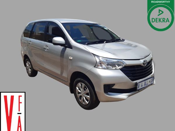 Used Toyota Avanza 1.5 SX for sale in Gauteng - Cars.co.za (ID::8397852)