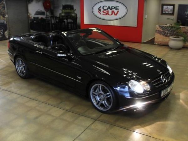Used Mercedes-Benz CLK 55 AMG Cabriolet for sale in Western Cape - Cars ...
