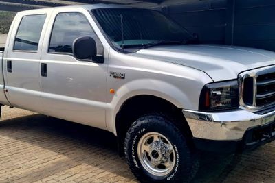 Used Ford F-Series F250 4.2L XLT Double Cab Turbo Diesel 4x4 for sale ...