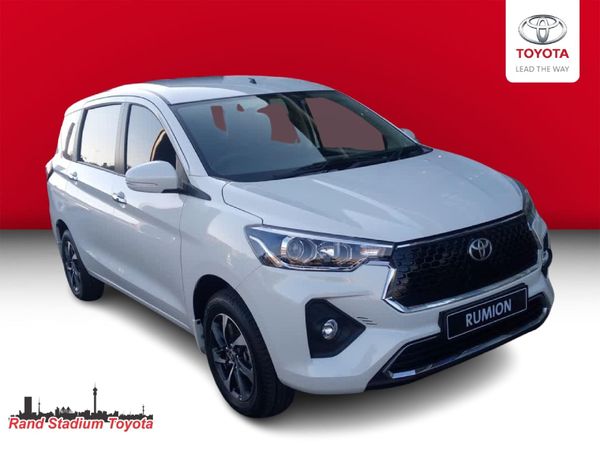 New Toyota Rumion 1.5 TX for sale in Gauteng - Cars.co.za (ID::8945438)
