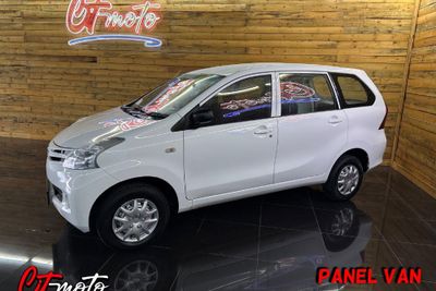 Used Toyota Avanza 1.3 S Panel Van for sale in Gauteng - Cars.co.za (ID ...