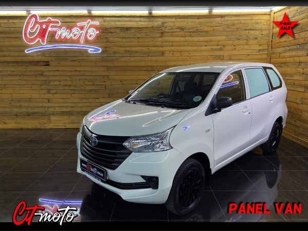 Used Toyota Avanza 1.3 S Panel Van for sale in Gauteng - Cars.co.za (ID ...