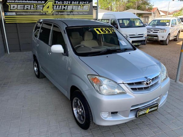 Used Toyota Avanza 1.5 SX for sale in Western Cape - Cars.co.za (ID ...