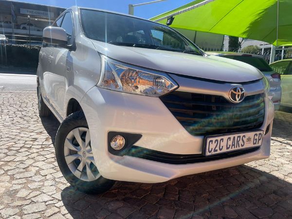 Used Toyota Avanza 1.5 TX for sale in Gauteng - Cars.co.za (ID::9227942)