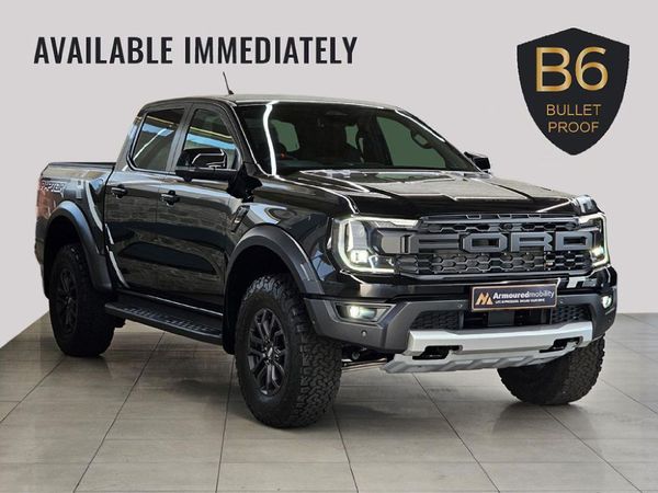New Ford Ranger 3.0 V6 Bi Turbo Ecoboost Raptor 4x4 B6 ARMOURED for ...