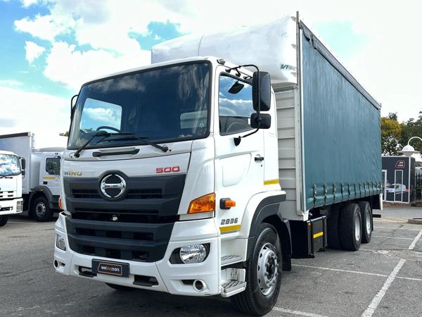 Used Hino 500 2836 (DU5) 6X4 LWB F/C C/C for sale in Gauteng - Cars.co ...