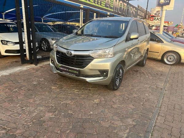 Used Toyota Avanza 1.5 SX for sale in Gauteng - Cars.co.za (ID::9484208)