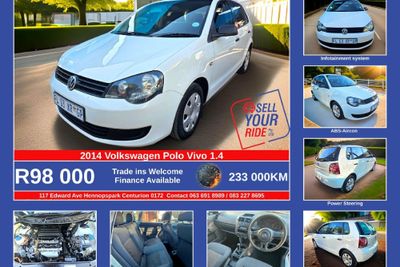 Used Volkswagen Polo Vivo 1.4 5-dr for sale in Gauteng - Cars.co.za (ID ...