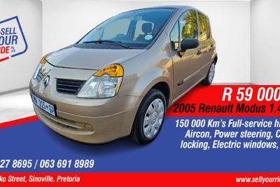 Used Renault Modus 1.4 Dynamique Collection for sale in Gauteng - Cars ...