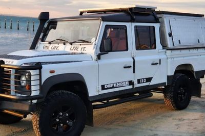 Used Land Rover Defender 130 2.2D Crew Cab Double-Cab for sale in ...