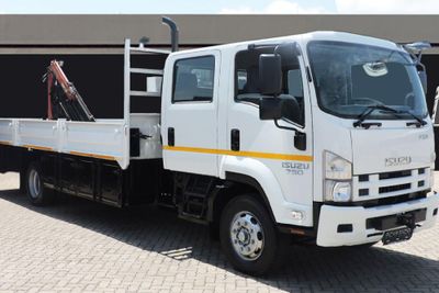 Used Isuzu FSR FSR 750 CREW CAB CRANE TRUCK for sale in Gauteng - Cars ...