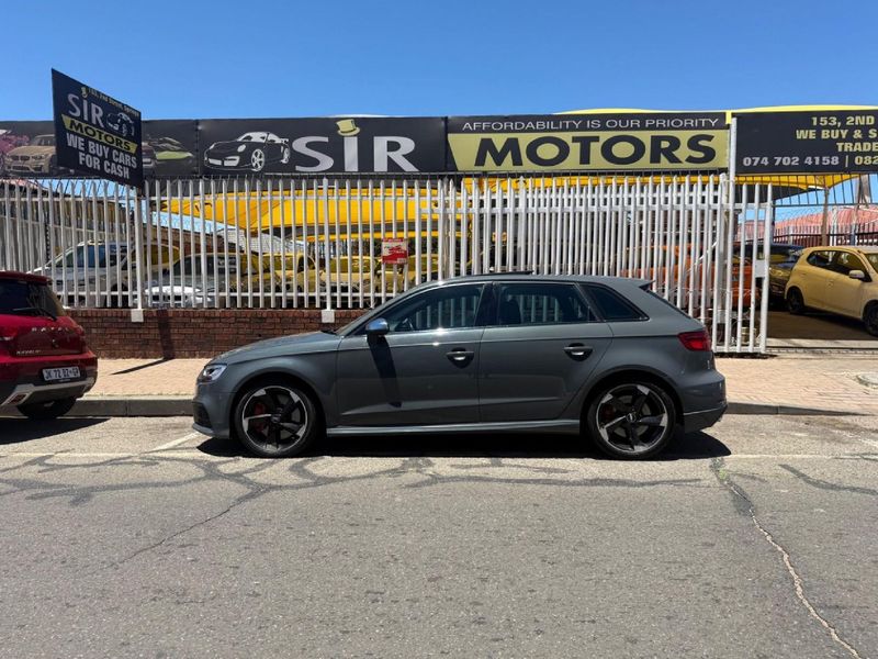 Used Audi S3 Sportback quattro Auto (228kW) for sale in Gauteng - Cars ...