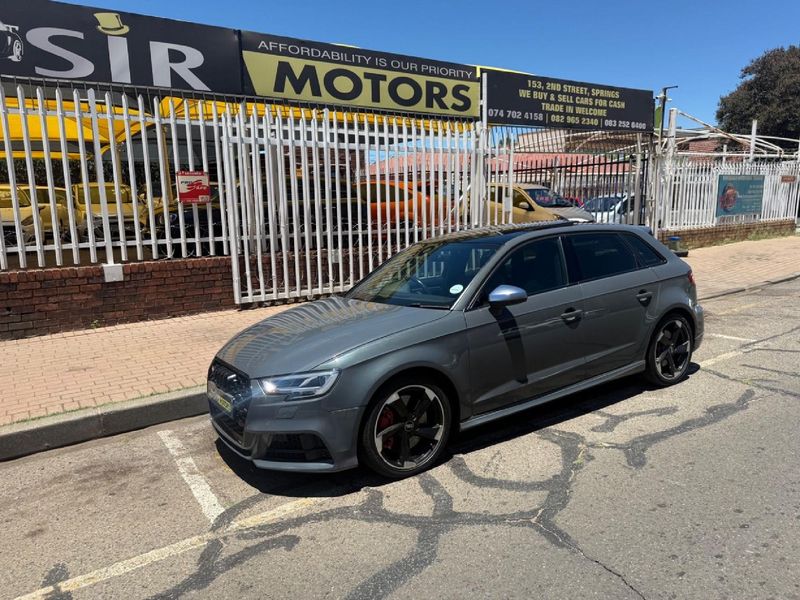 Used Audi S3 Sportback quattro Auto (228kW) for sale in Gauteng - Cars ...