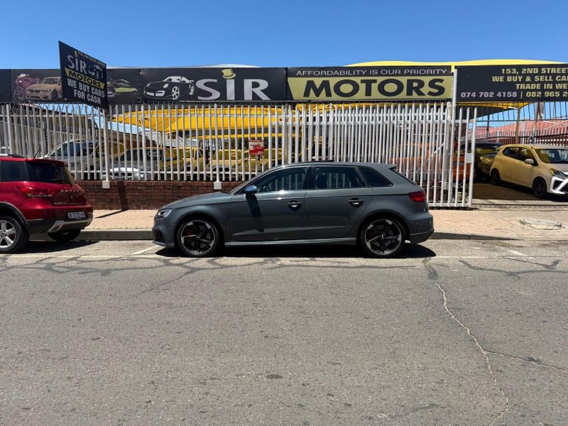 Used Audi S3 Sportback quattro Auto (228kW) for sale in Gauteng - Cars ...