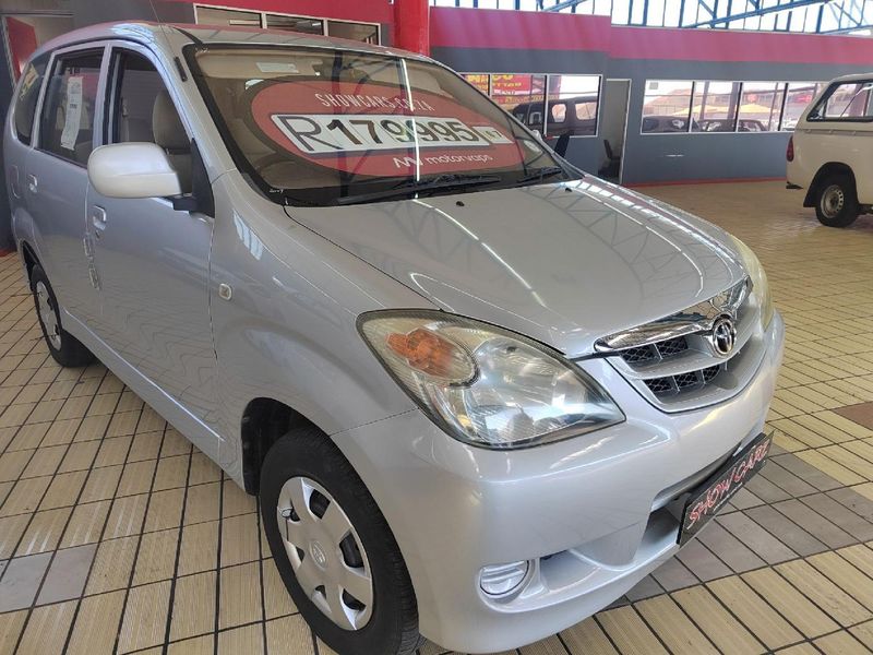 Used Toyota Avanza 1.5 SX for sale in Western Cape - Cars.co.za (ID::10058649)