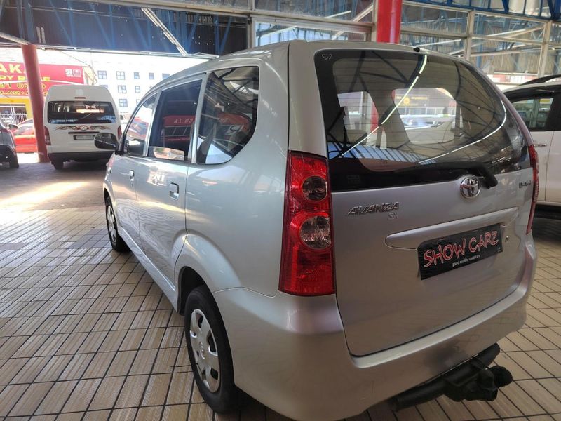 Used Toyota Avanza 1.5 SX for sale in Western Cape - Cars.co.za (ID::10058649)