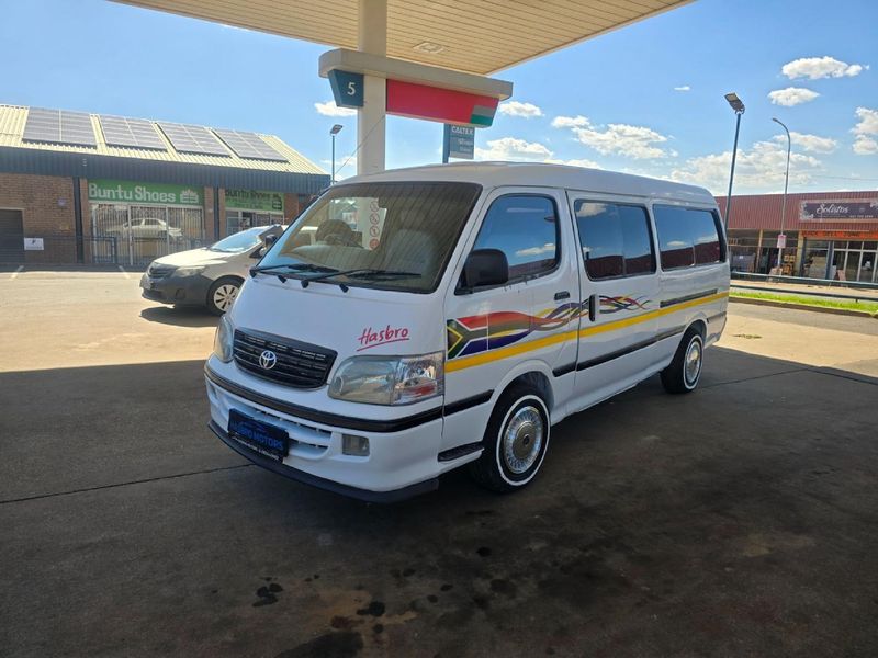 Used Toyota Hi-Ace Siyaya for sale in Mpumalanga - Cars.co.za (ID ...