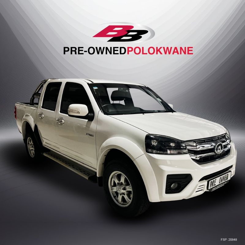 Used GWM Steed 5 2.0 SX Double-Cab for sale in Limpopo - Cars.co.za (ID ...