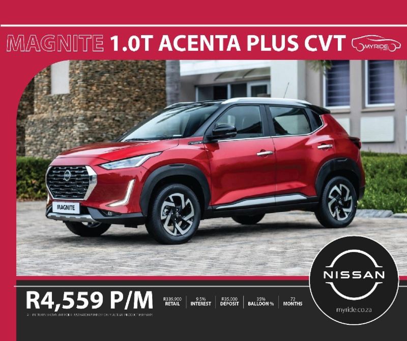 New Nissan Magnite 1.0 Acenta Plus Auto for sale in Western Cape - Cars ...