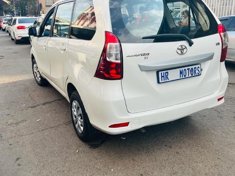 Used Toyota Avanza 1.5 SX for sale in Gauteng - Cars.co.za (ID::8426047)