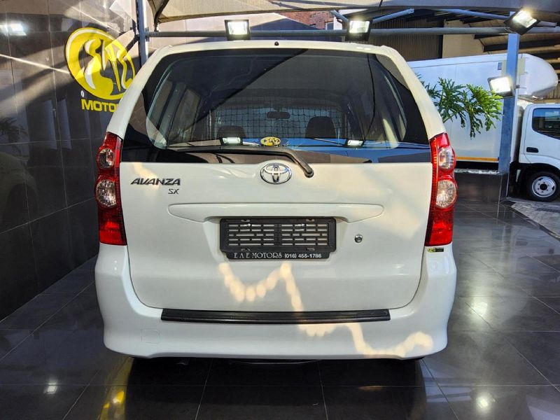 Used Toyota Avanza 1.3 Panel Van for sale in Gauteng - Cars.co.za (ID ...