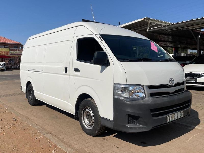 Used Toyota Quantum 2.5 D-4D Panel Van for sale in North West Province ...
