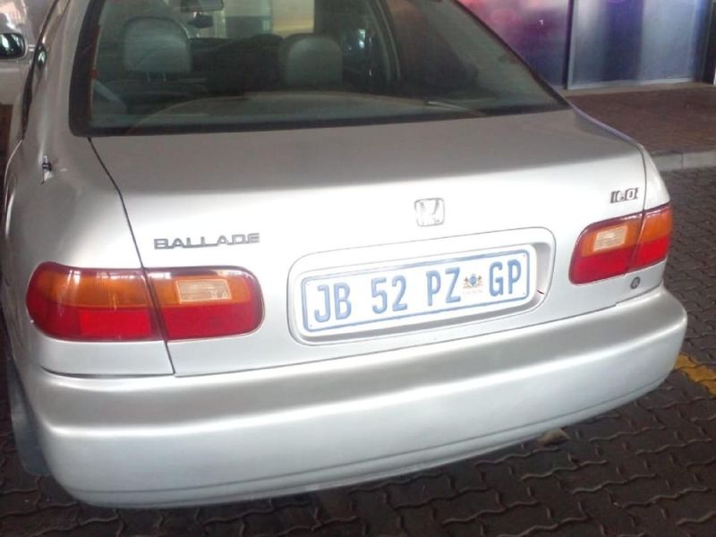 Used Honda Ballade 160i Luxline for sale in Gauteng - Cars.co.za (ID ...