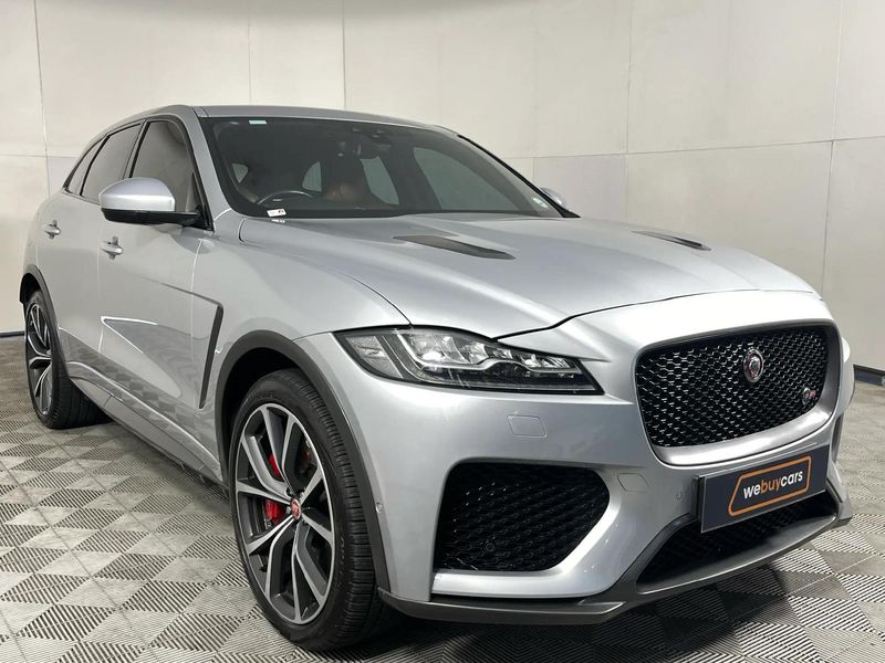 Used Jaguar F-Pace 5.0 V8 SVR for sale in Gauteng - Cars.co.za (ID::9289274)