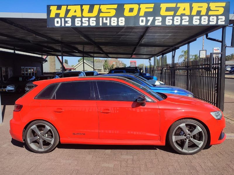 Used Audi RS3 Sportback quattro for sale in Mpumalanga - Cars.co.za (ID ...