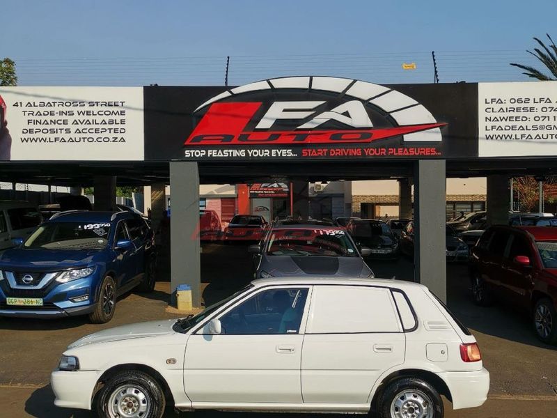 Used Toyota Tazz 130 Carri Panel Van for sale in Gauteng - Cars.co.za ...