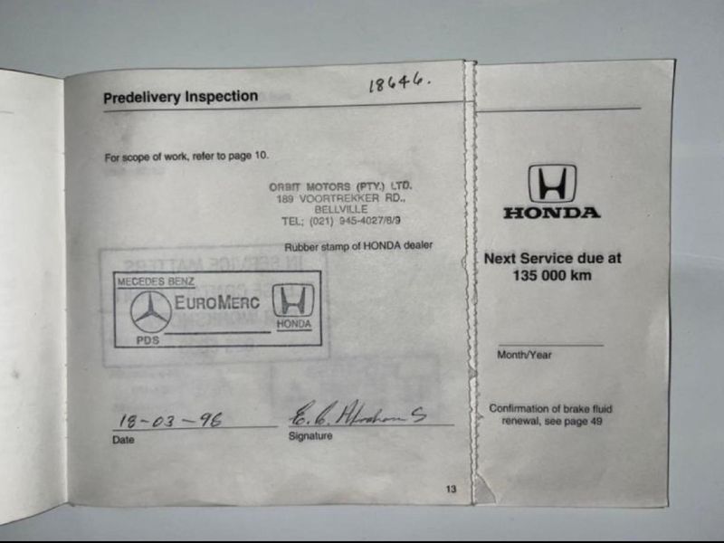 Used Honda Ballade 180i Luxline Auto for sale in Gauteng - Cars.co.za ...