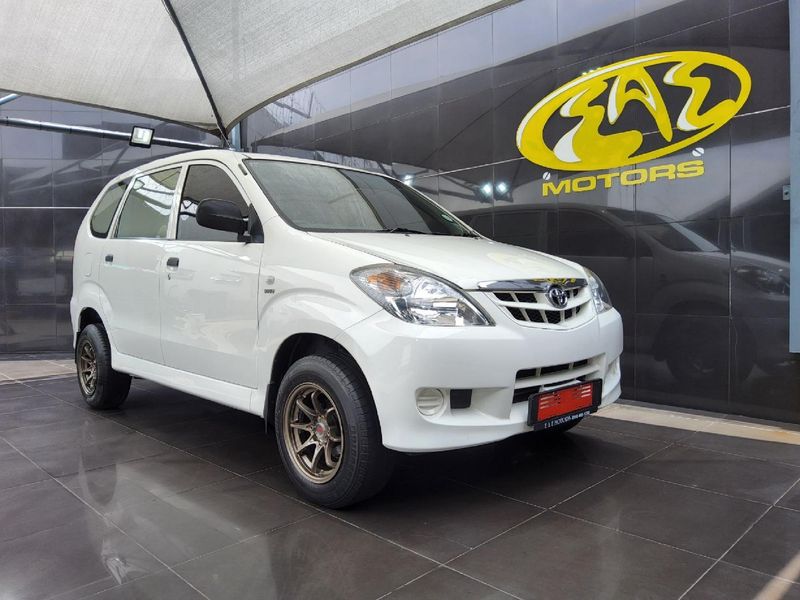 Used Toyota Avanza 1.3 Panel Van for sale in Gauteng - Cars.co.za (ID ...