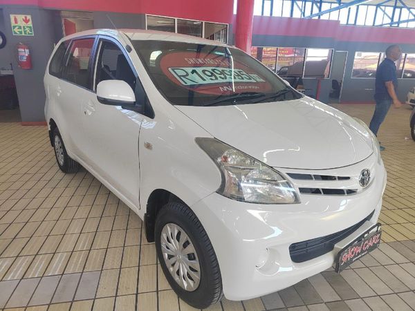 Used Toyota Avanza 1.5 SX for sale in Western Cape - Cars.co.za (ID::10053008)