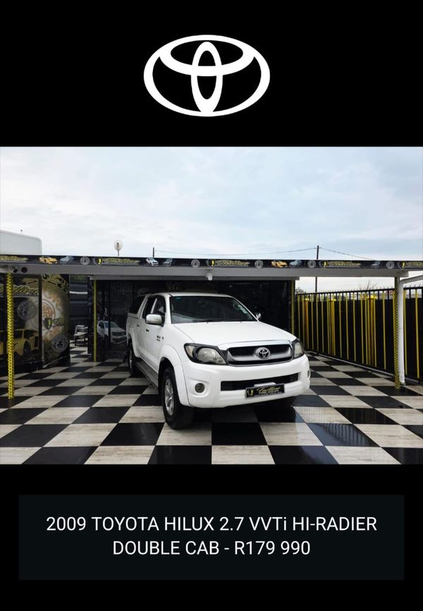 Used Toyota Hilux 2009 TOYOTA HILUX 2.7 VVTI DOUBLE CAB HI-RIDER - for ...