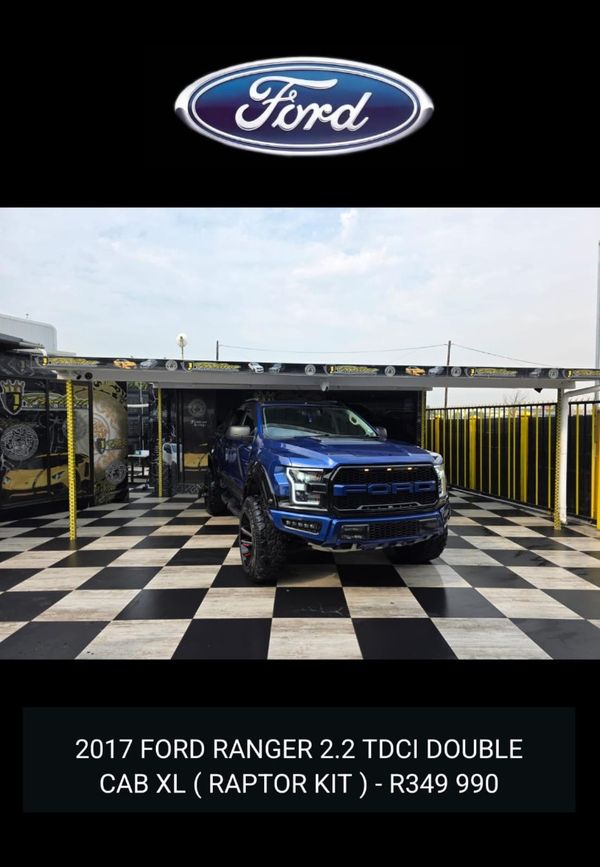 Used Ford Ranger 2017 FORD RANGER 2.2 TDCI DOUBLE CAB ( RAPTOR KIT for ...