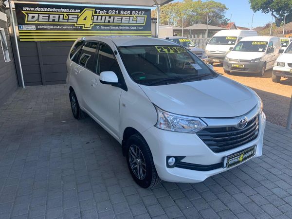 Used Toyota Avanza 1.5 SX Auto for sale in Western Cape - Cars.co.za (ID::9632514)