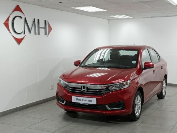 Used Honda Amaze 1.2 Comfort for sale in Gauteng - Cars.co.za (ID::9662967)