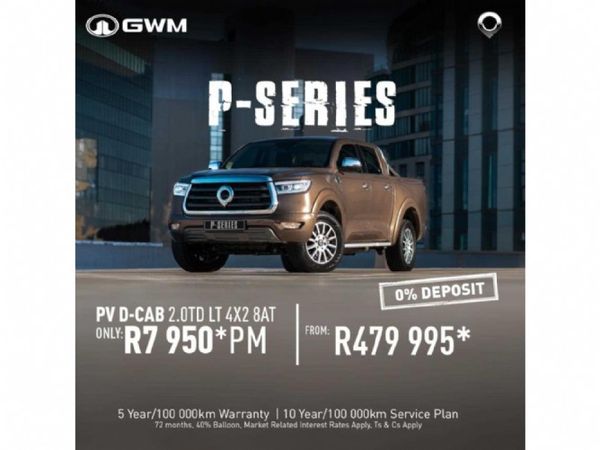 Used GWM P-Series PV 2.0 TD LT Auto Double-Cab for sale in Western Cape ...
