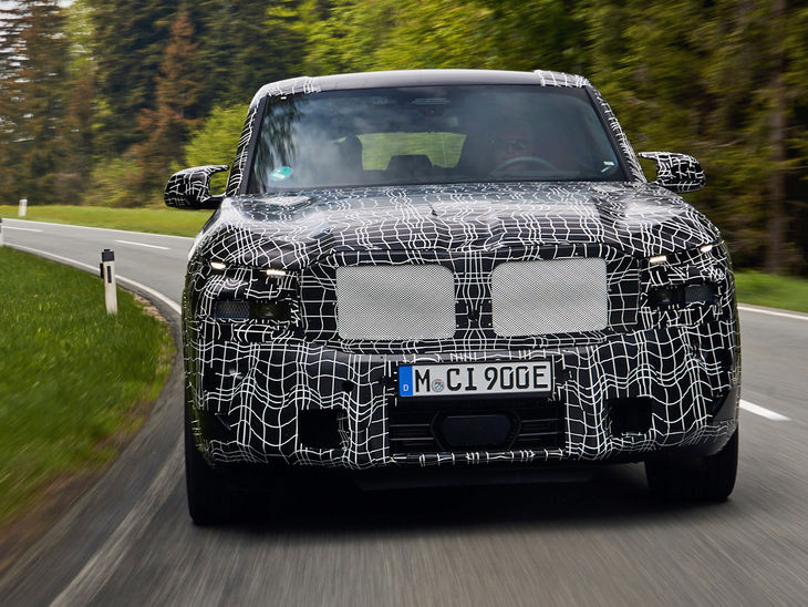 New BMW XM: Production Model's Peak Outputs Revealed