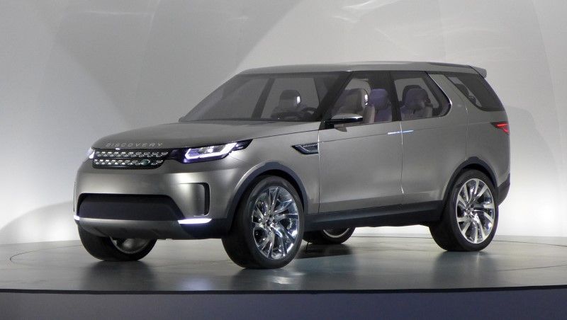 Land Rover Discovery Vision Concept Shows Up Early In New York