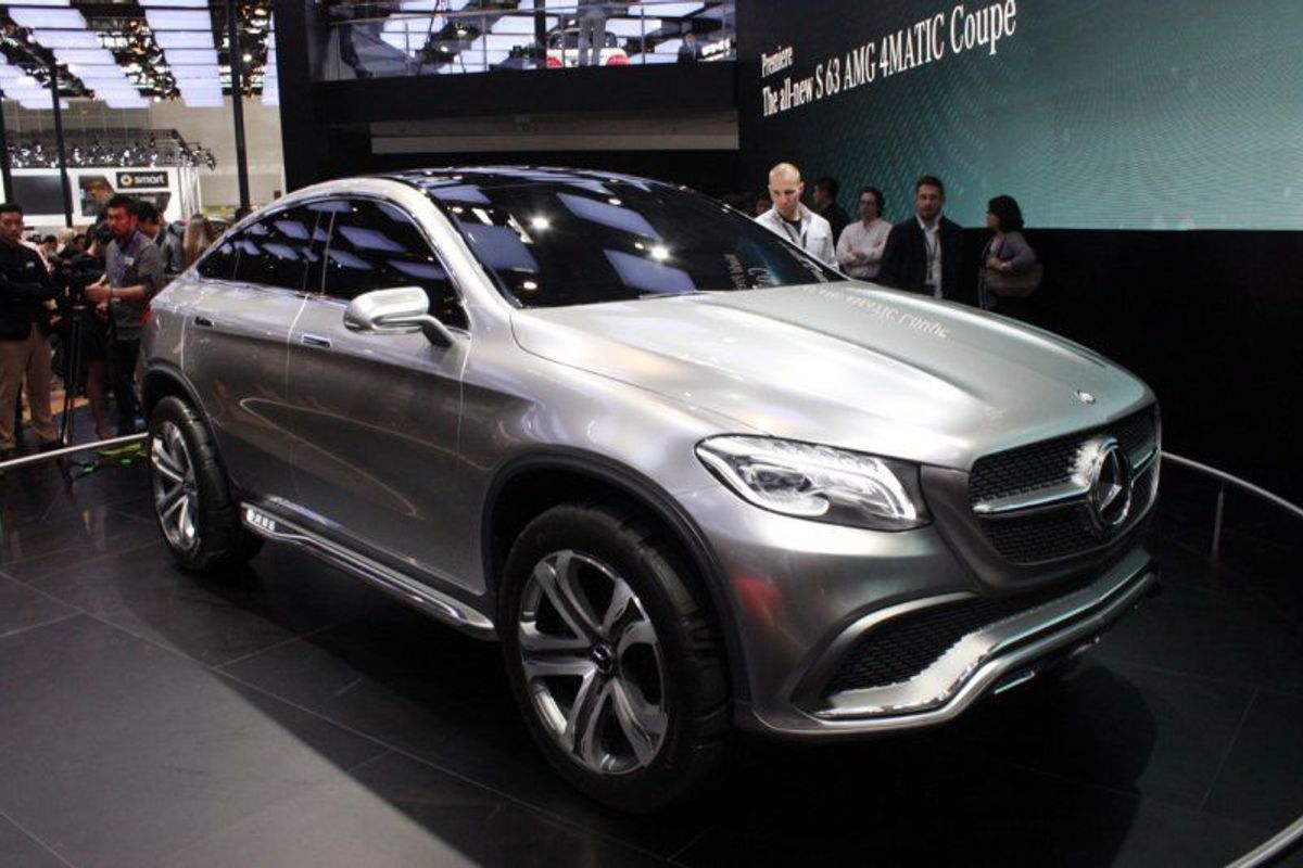 Mercedes-Benz Concept Coupe SUV Unveiled