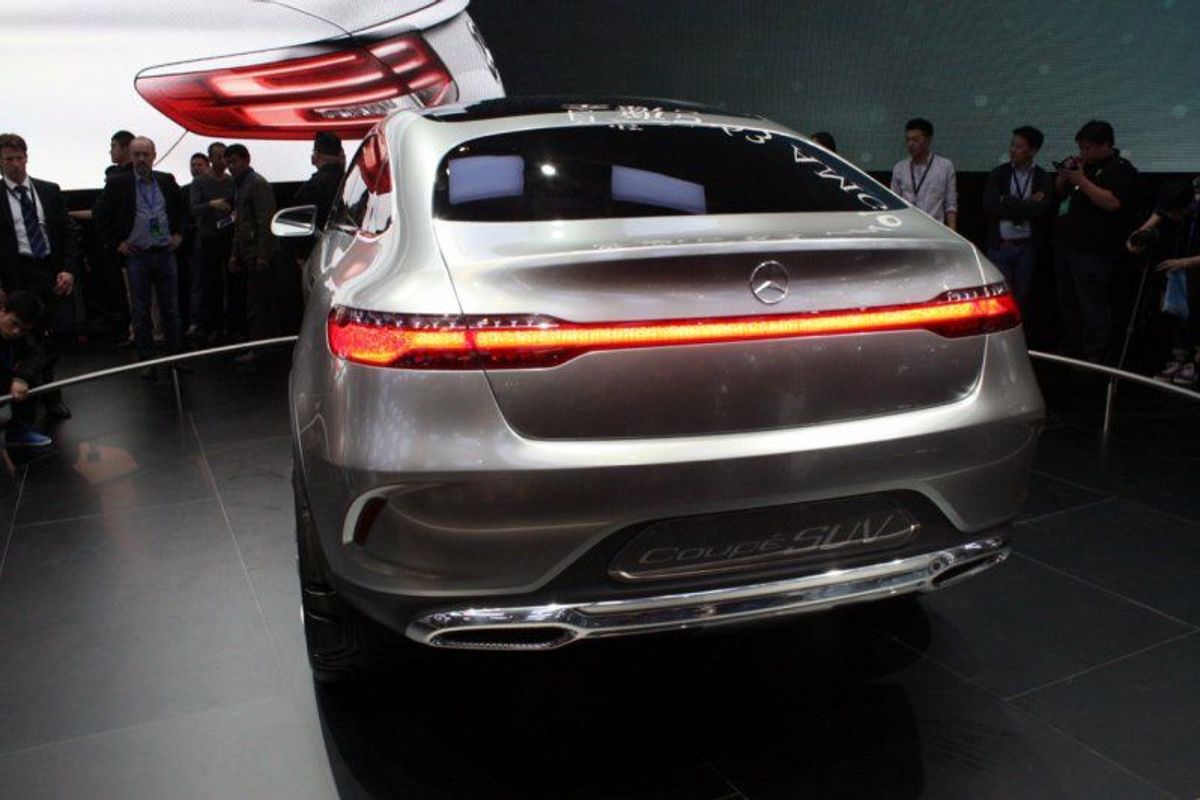 Mercedes-Benz Concept Coupe SUV Unveiled